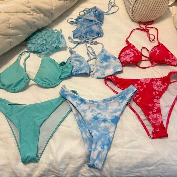 SHEIN | Swim | Sheinswim Bundle 4 Bikinis | Poshmark